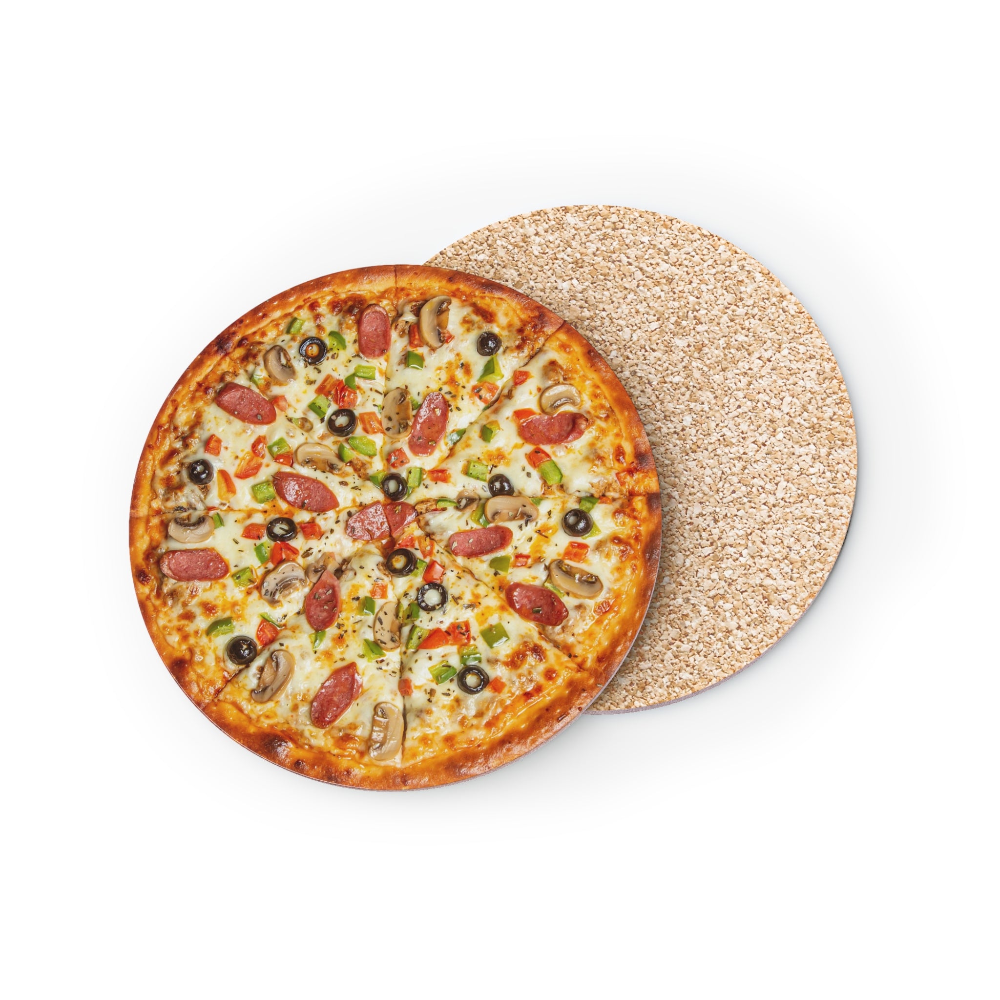 Pizza Round Coasters – Infinitee Designs