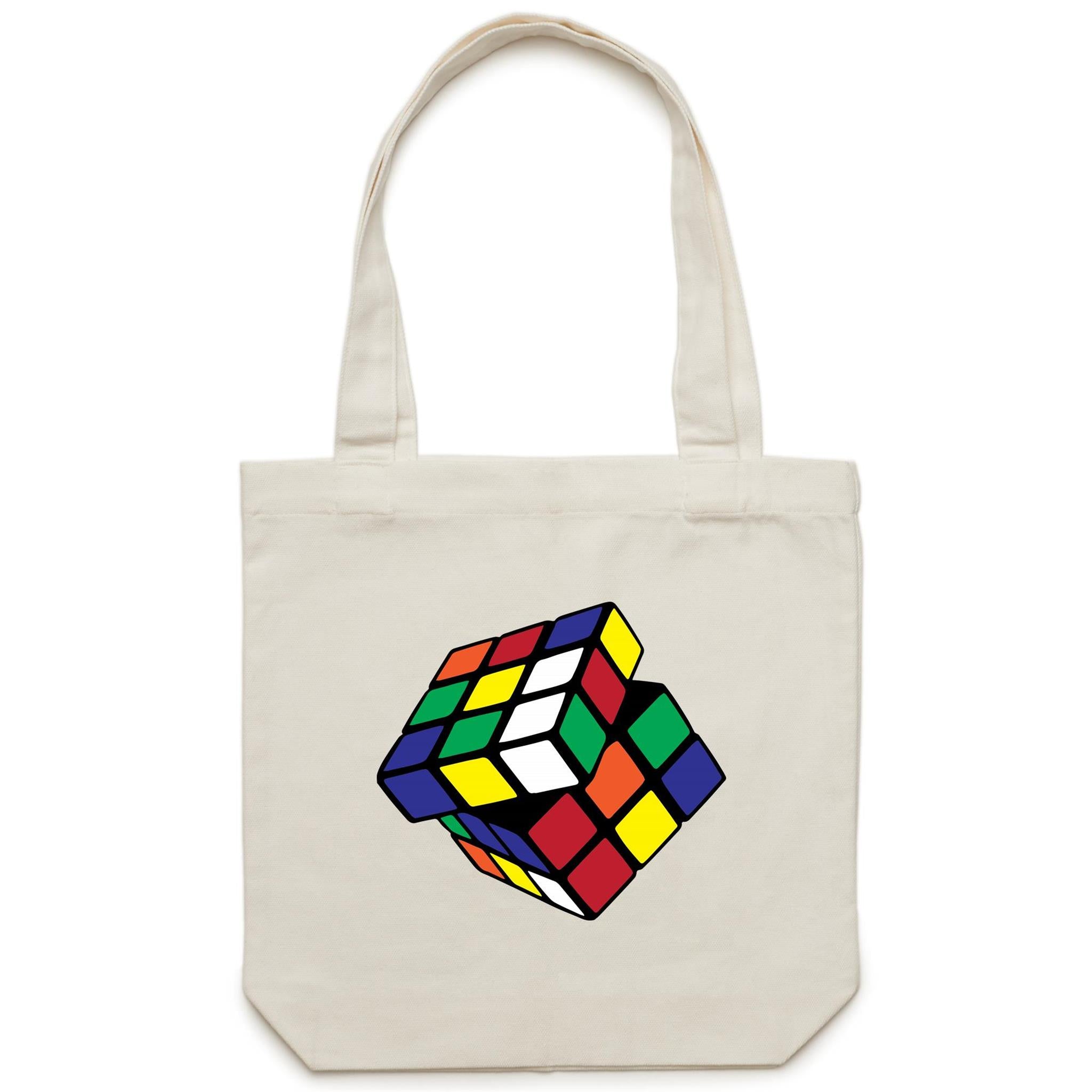Game Cube - Canvas Tote Bag – Infinitee Designs